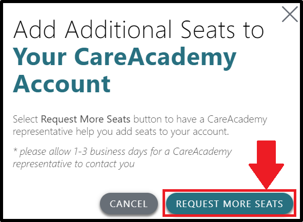 How do I add more seats to my dashboard? – CareAcademy